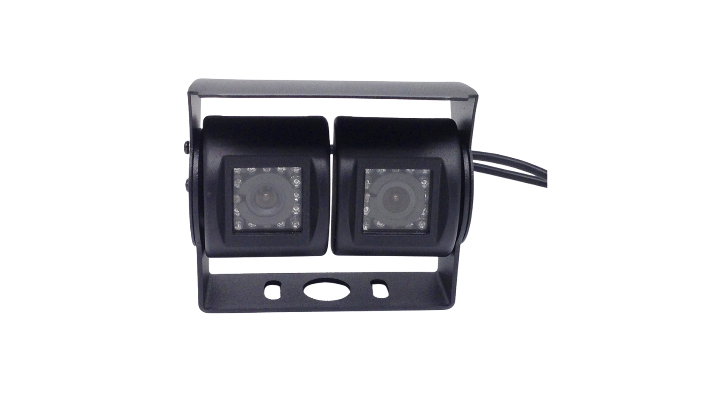 Car IR Night Vision Bus Backup Camera with Dual Lens, Reversing Cameras ...