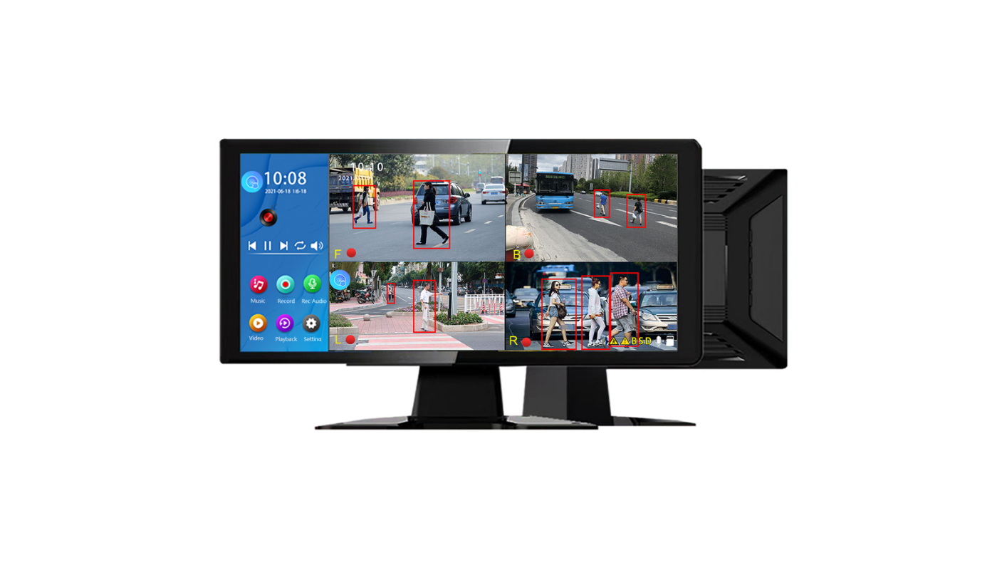 AI touch screen monitor QH-TF010T4