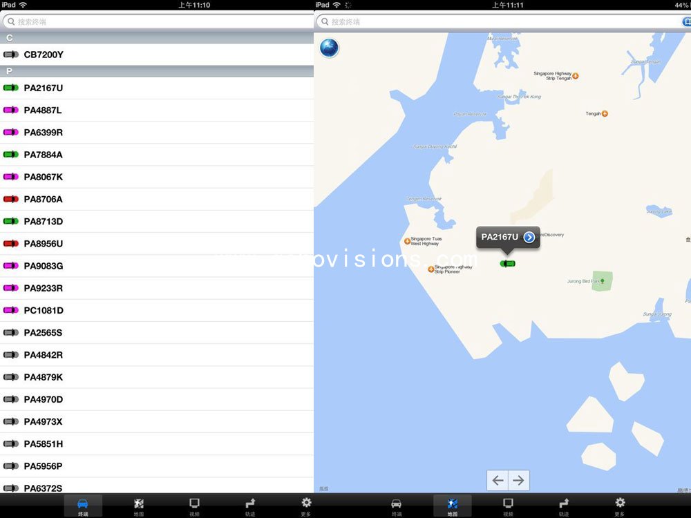 CMS client software-Mobile DVR/ MDVR/ Car DVR