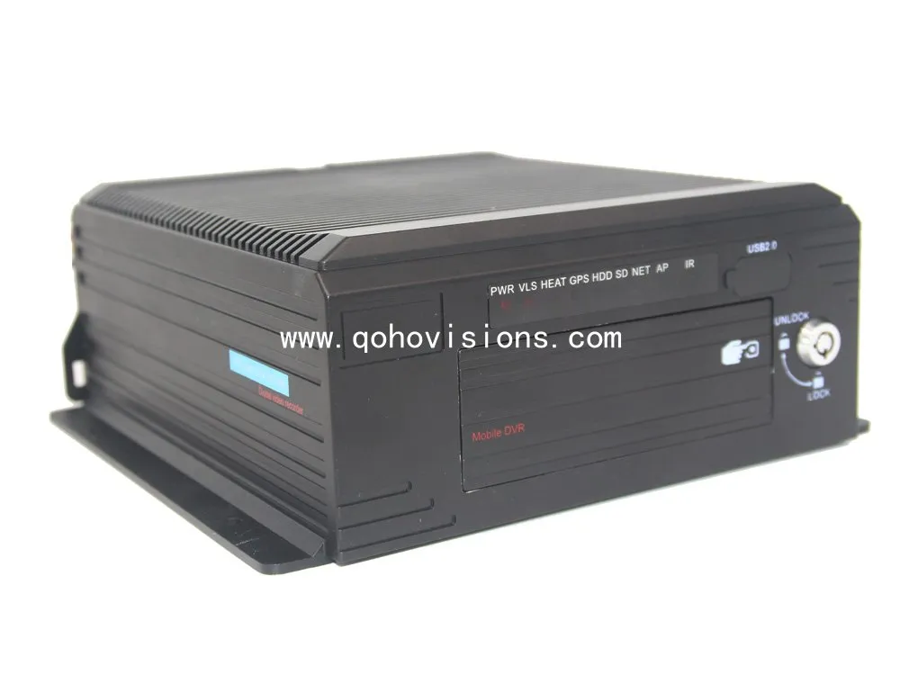 4 channel 720P HD HDD GPS 4G WIFI Mobile DVR-MDVR8104HR